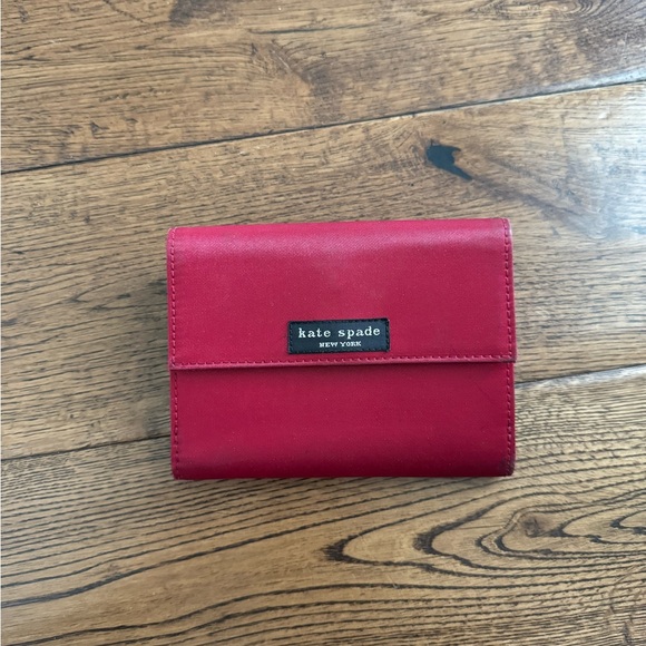 kate spade | Bags | Vintage Kate Spade Red Wallet | Poshmark